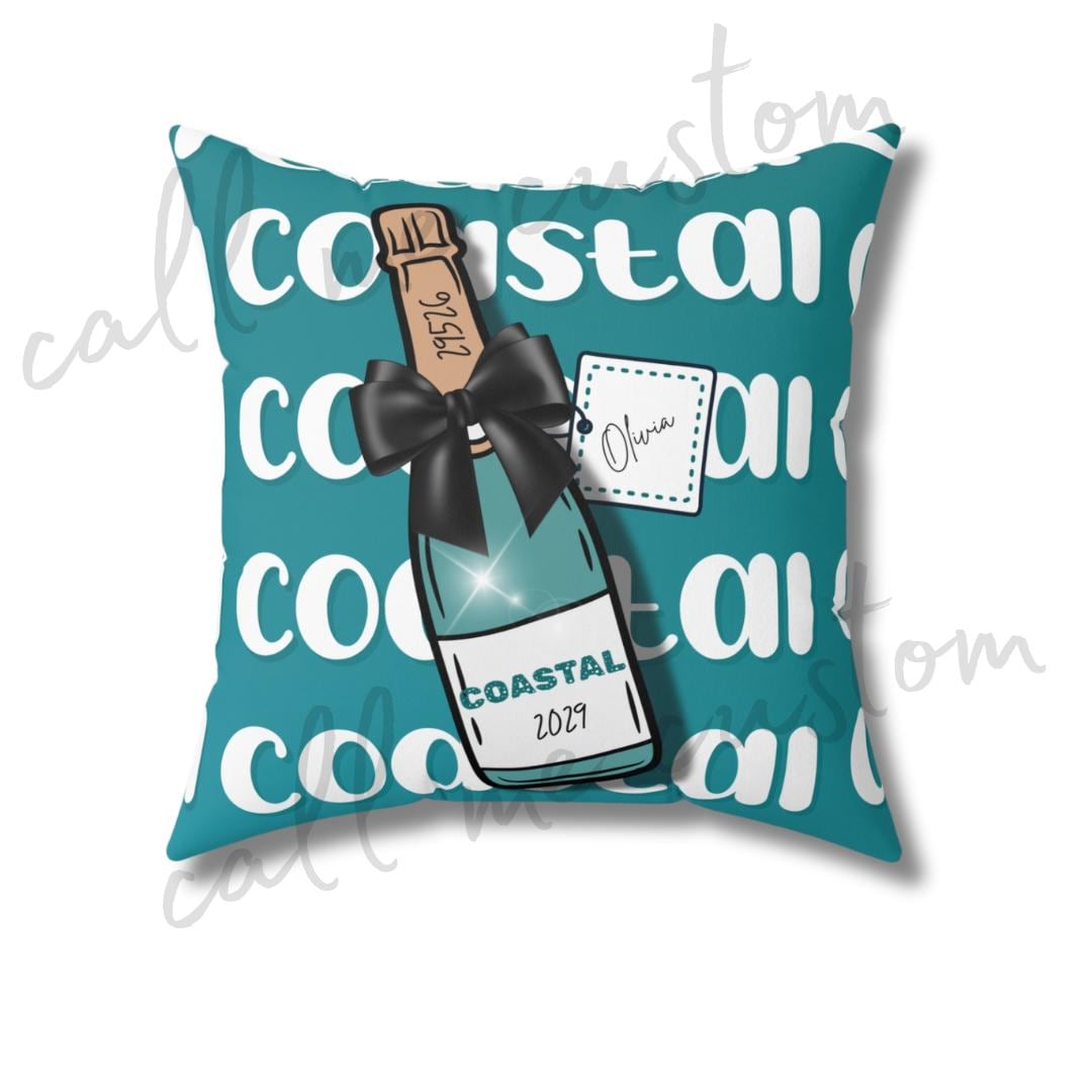 College Pillow! for Your Bed Party, Committment Gift, Roommate Gift ...
