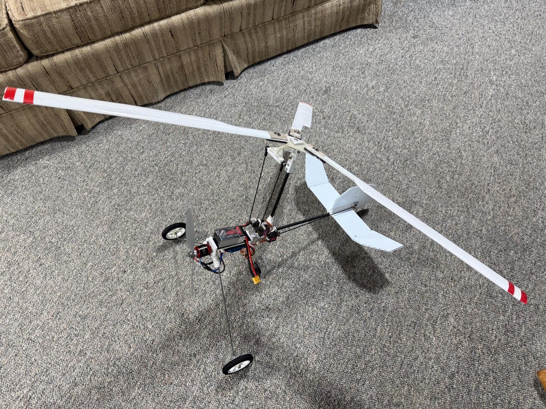 3d-printed Autogyro Kit – DIY Model - Etsy