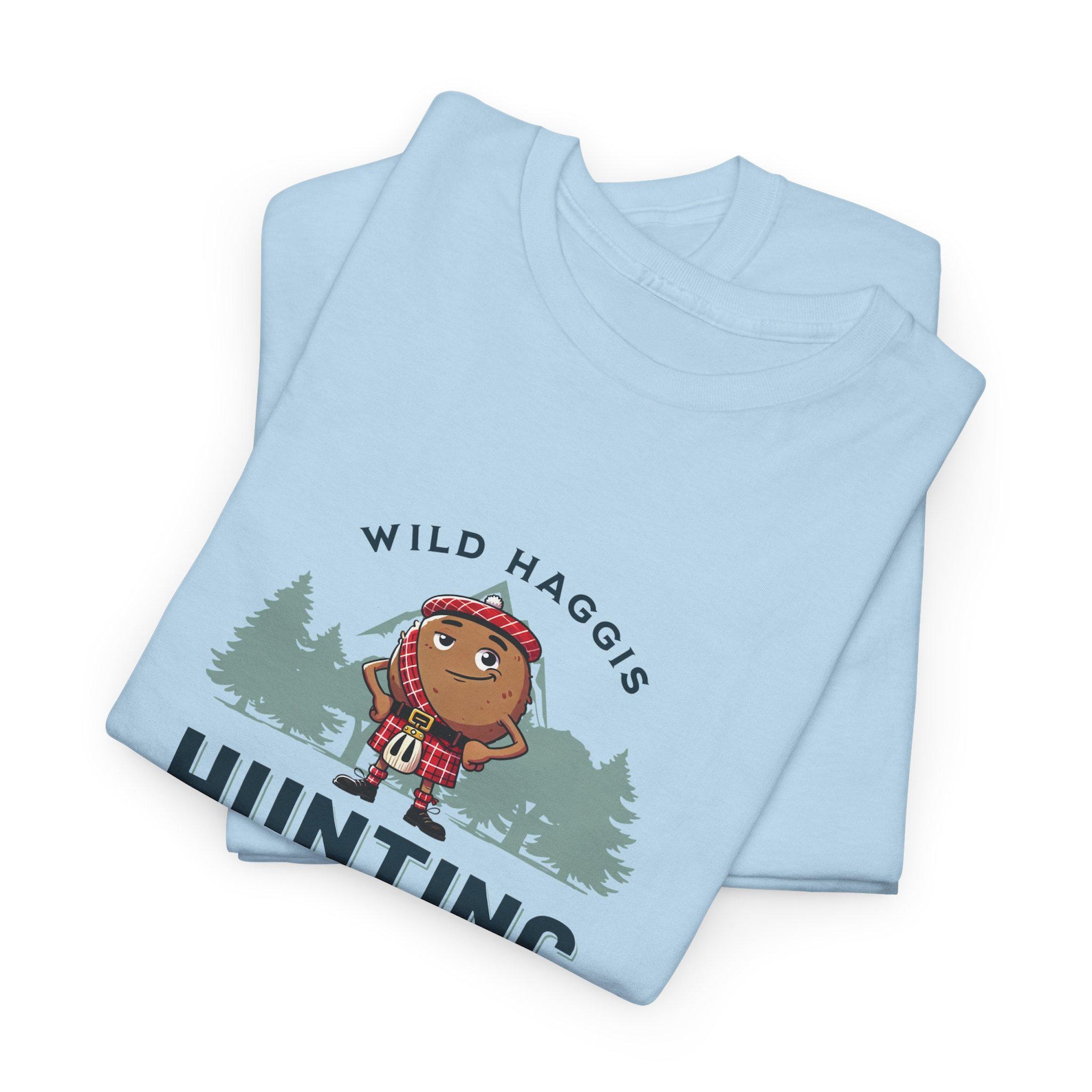 Funny Haggis Hunting Tee: Quirky Scottish Gift - Etsy