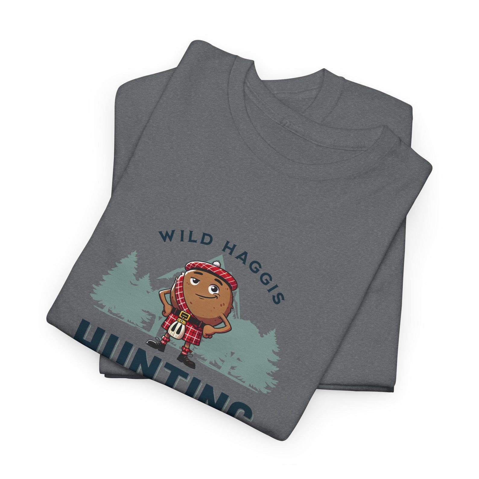 Funny Haggis Hunting Tee: Quirky Scottish Gift - Etsy