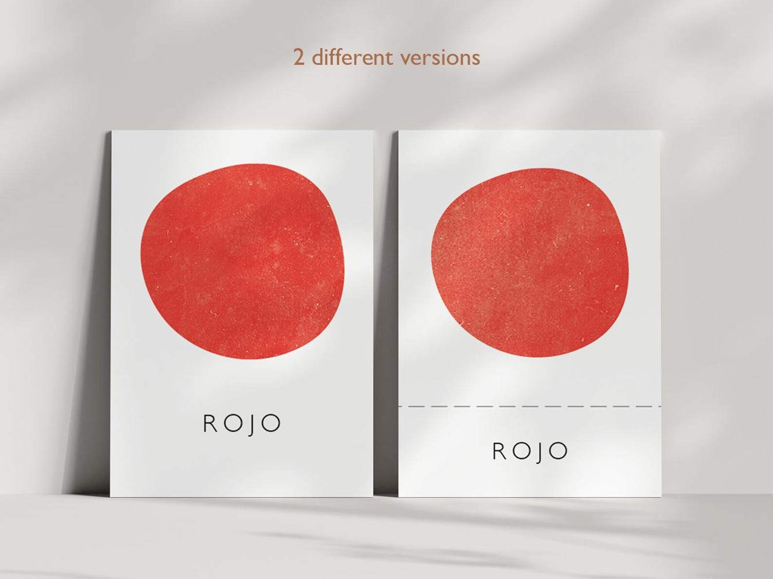 12 Printable Color Flashcards | Montessori-inspired Educational Cards ...
