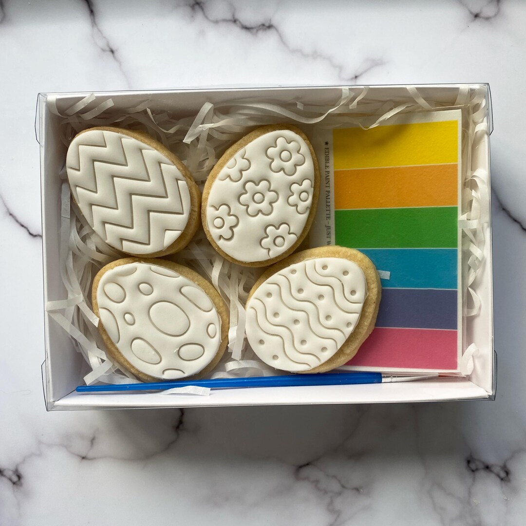 Paint Your Own Easter Shortbread Cookies * Activity * Children * Crafts ...