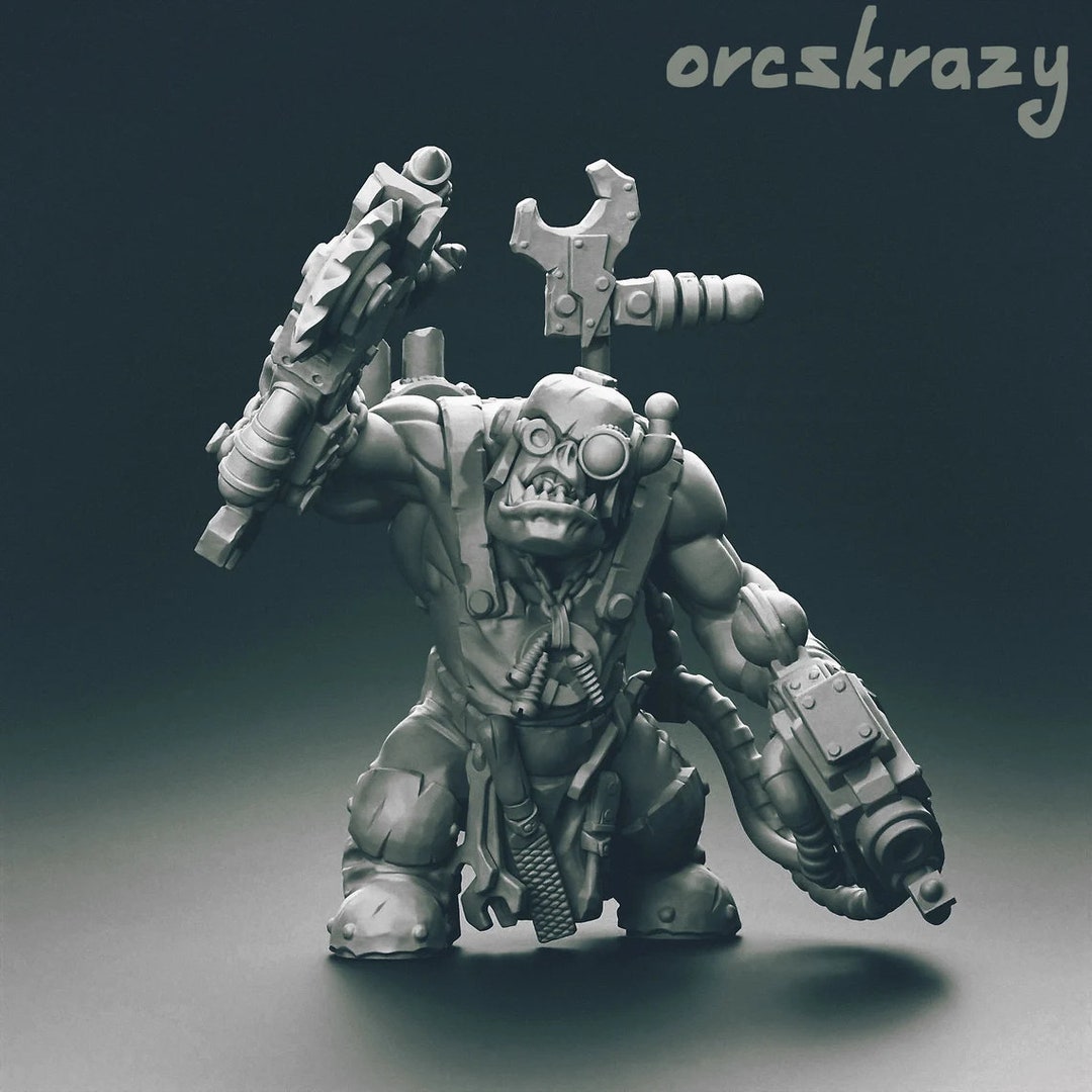 Orc Engineer - Etsy