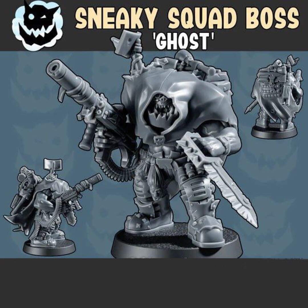 Orc Sneaky Boss Ghost - Etsy
