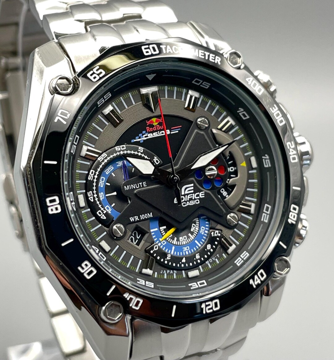Casio RED BULL Racing Team Quartz QX56 QX50 Q60 Rot Sport INFINITI ...