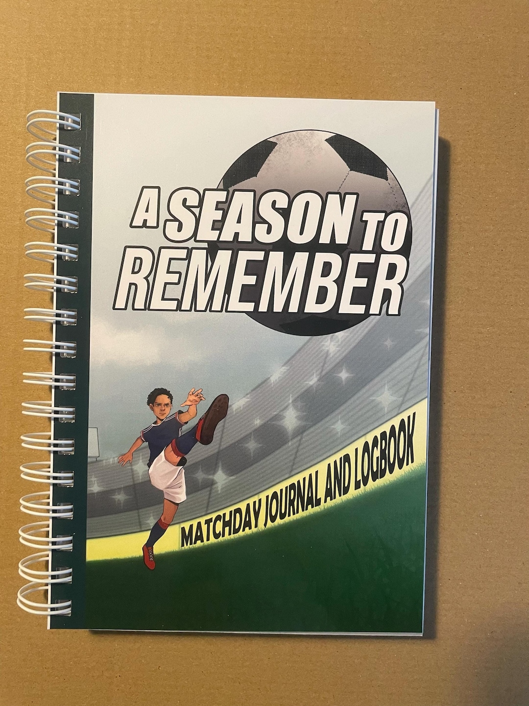 A Season to Remember - Football Match Journal and Logbook - Etsy UK