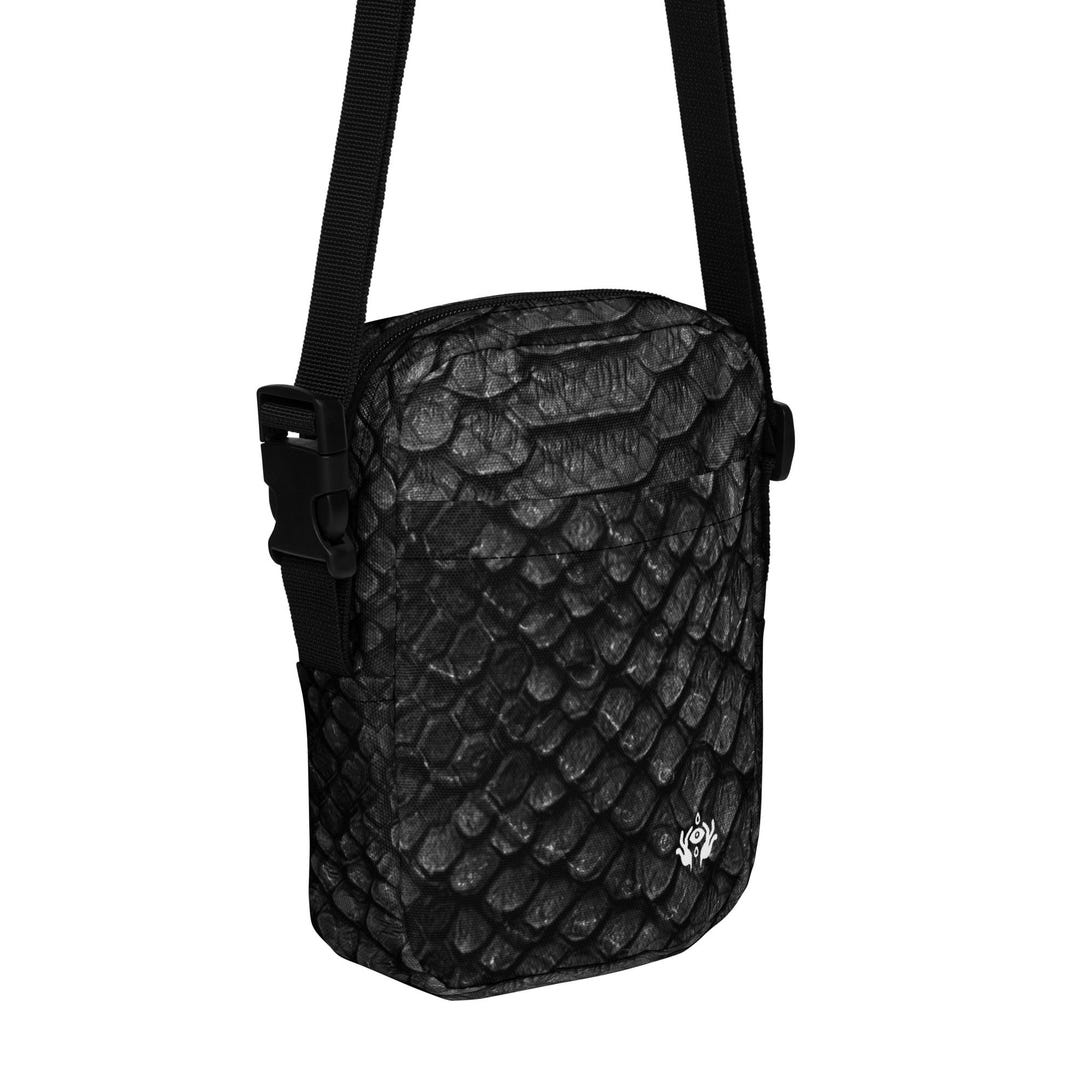 NAMAI SIGNATURE SNAKE Printed Chic Utility Crossbody Bag Animal Print ...