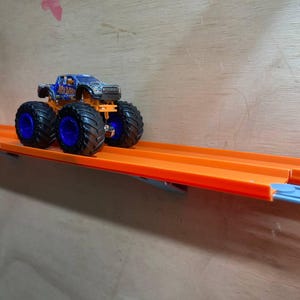 3D Printed Hot Wheels Track Wall Mount: for 2-lane Epic Races - Etsy
