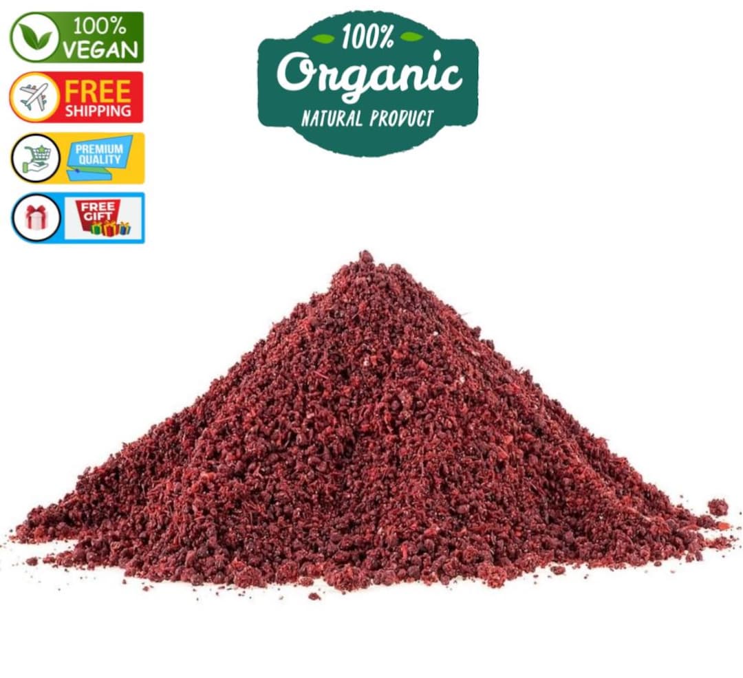 Turkish Organic Sumac Ground ,sumac Spice ,sumac Seasoning ,sumac Berry ...