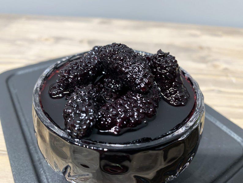 Organic Black Mulberry Jam,pure Black Mulberry Jam,authentic Foods ...