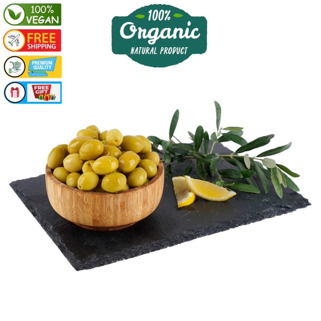 Kalamata Large Olives,kalamon Green Olives,healthy Snack,mediterranean ...