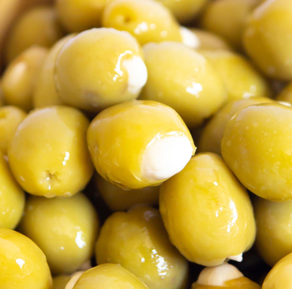 Organic Green Olives Stuffed With Almonds: Mediterranean Vegan Snack - Etsy