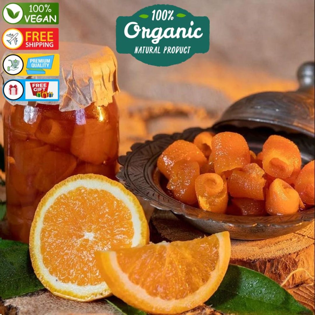 Natural Citrus Peel Jam: Seville & Bitter Orange Marmalade - Etsy