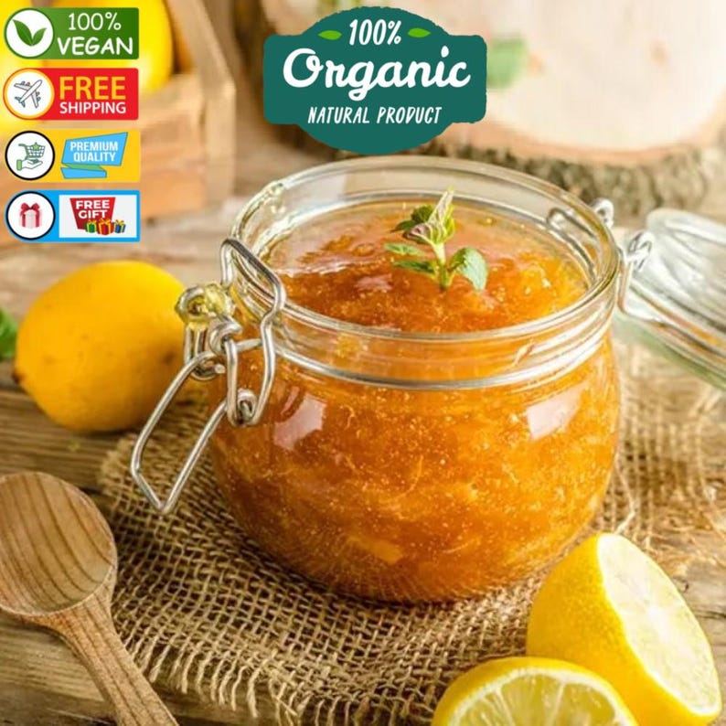 Organic Lemon Peel Jam,pure Lemon Peel Jam,authentic Foods,traditional ...