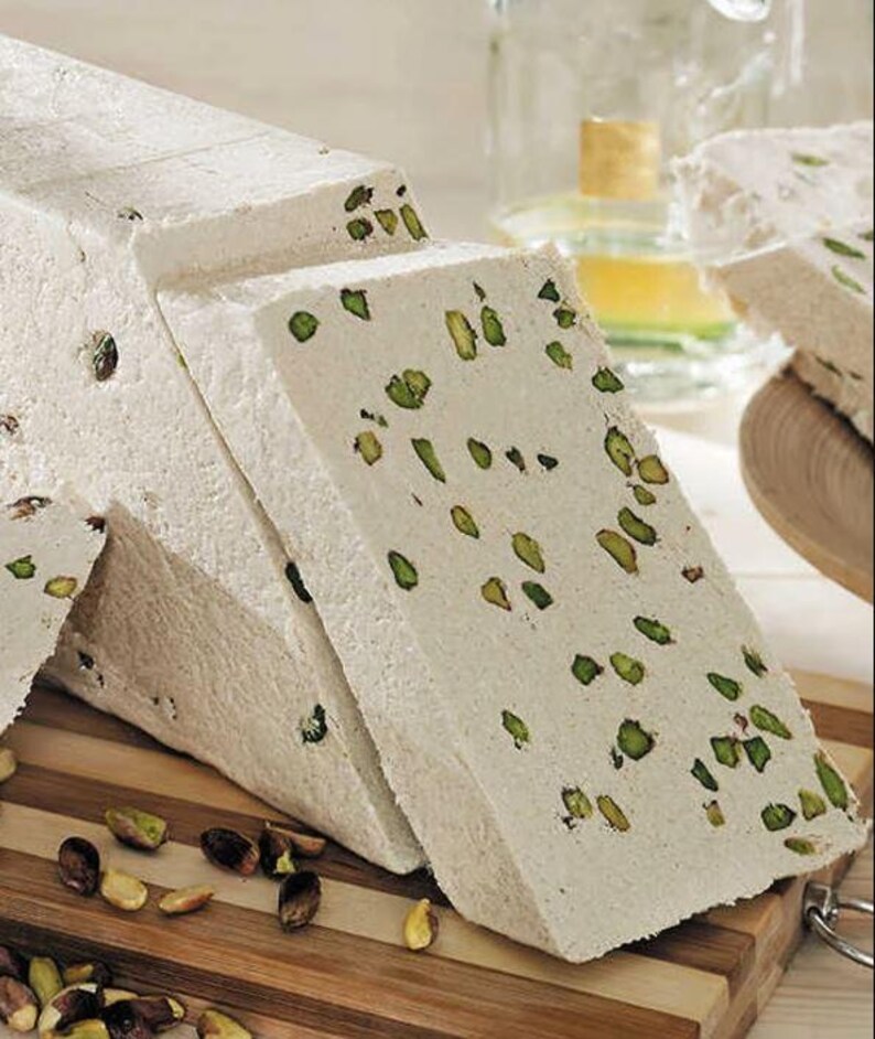 Traditional Halva With Pistachio,pistachio Sesame,tahini Halva,gourmet ...
