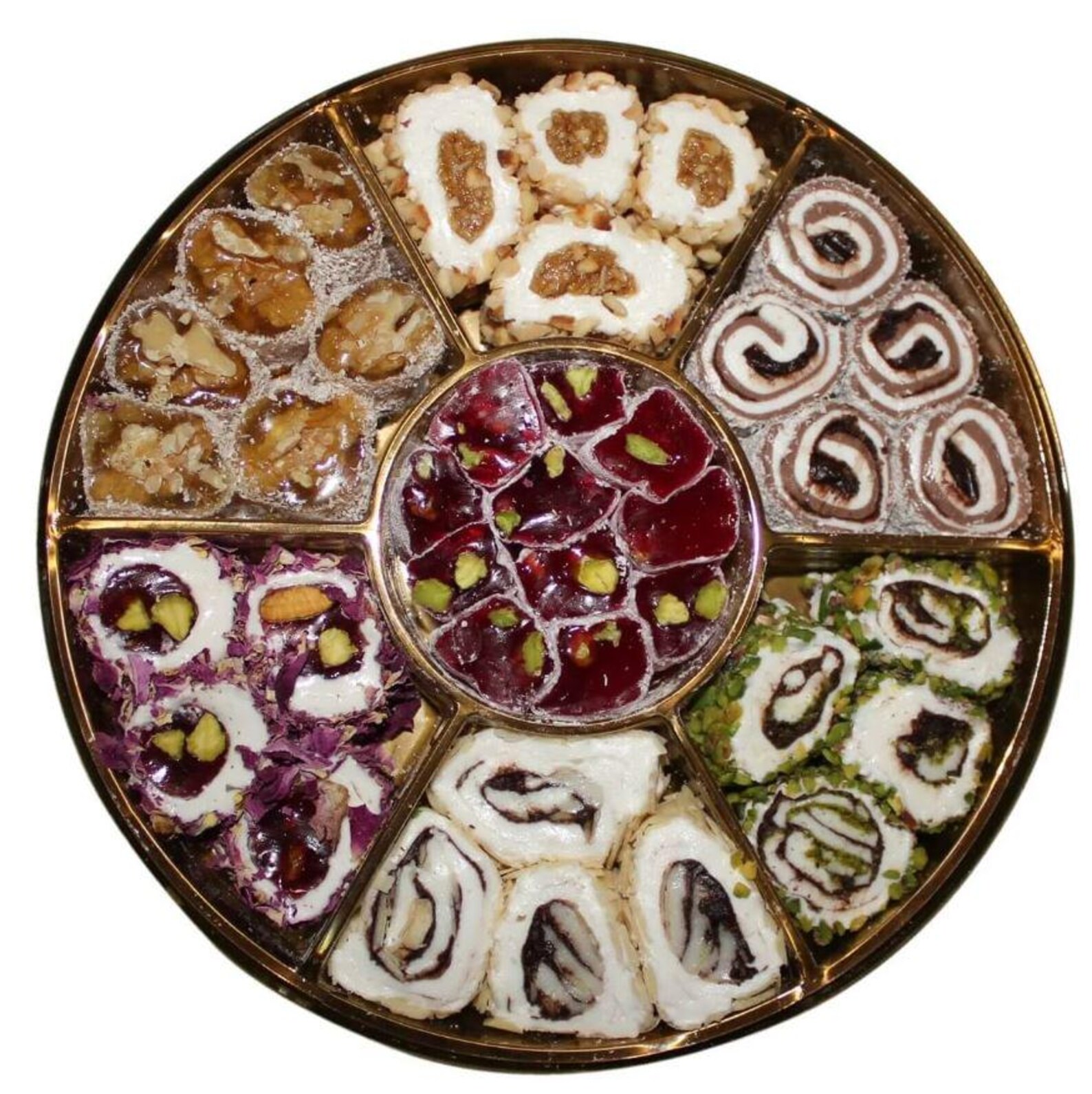 Handmade Turkish Delight Assortment: Gourmet Mixed Flavors With Nuts - Etsy