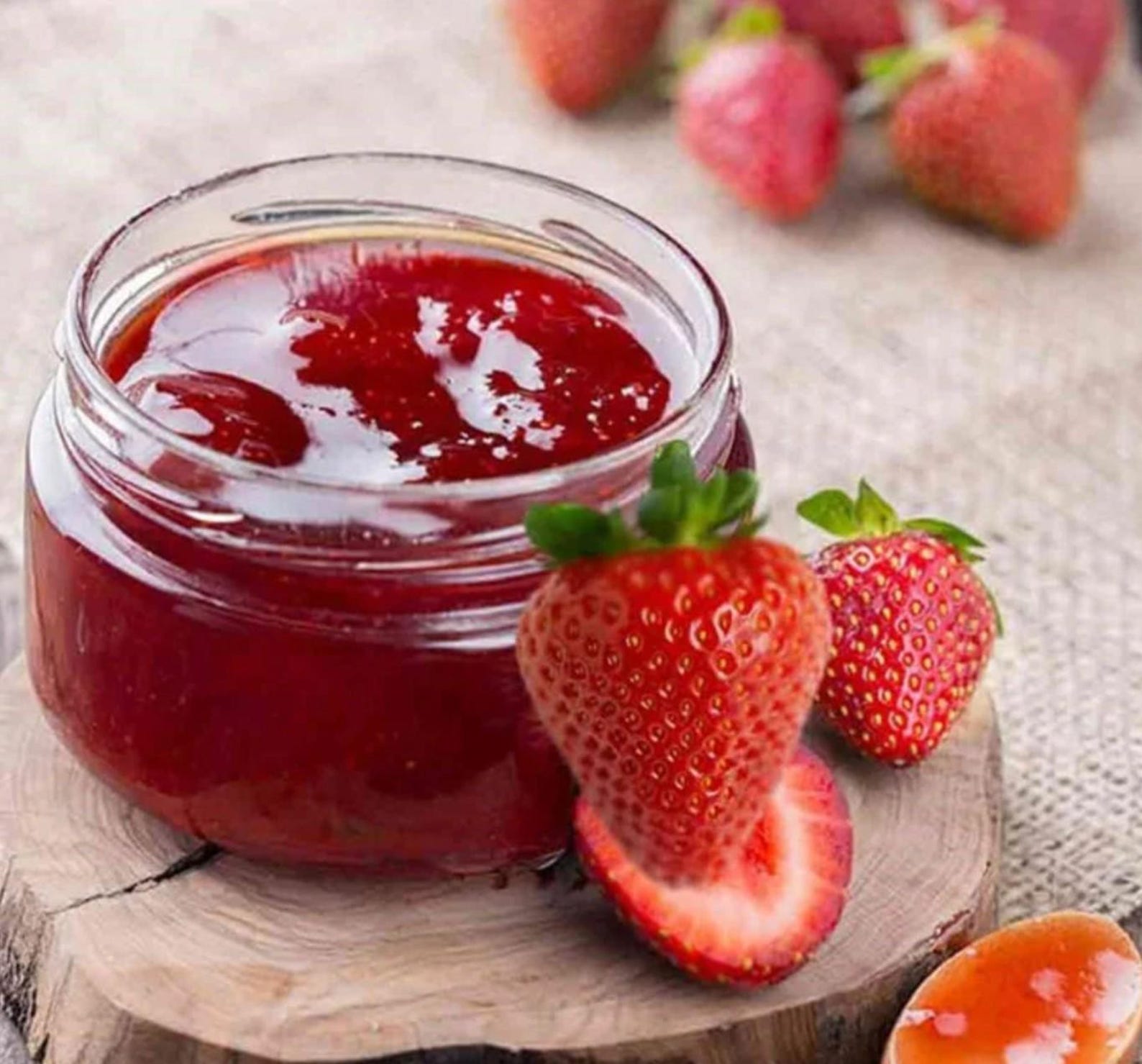 Organic Strawberry Jam,pure Strawberry Jam,authentic Foods,traditional ...