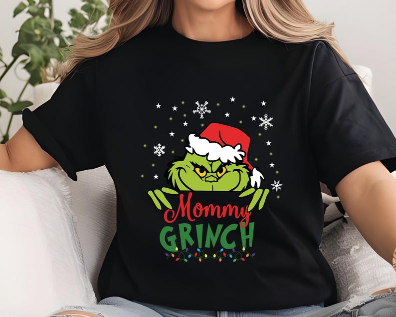 Custom Grinch Family Christmas Matching Dtf Transfer, Personalized Grinch Christmas, Gricnhmas ...