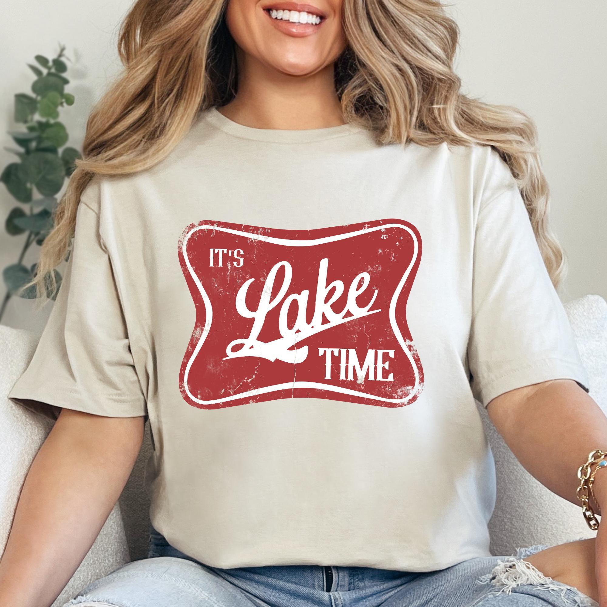 Lake Time Shirt, Lake Life Shirt, Adventure Shirt, Outdoor Shirt ...