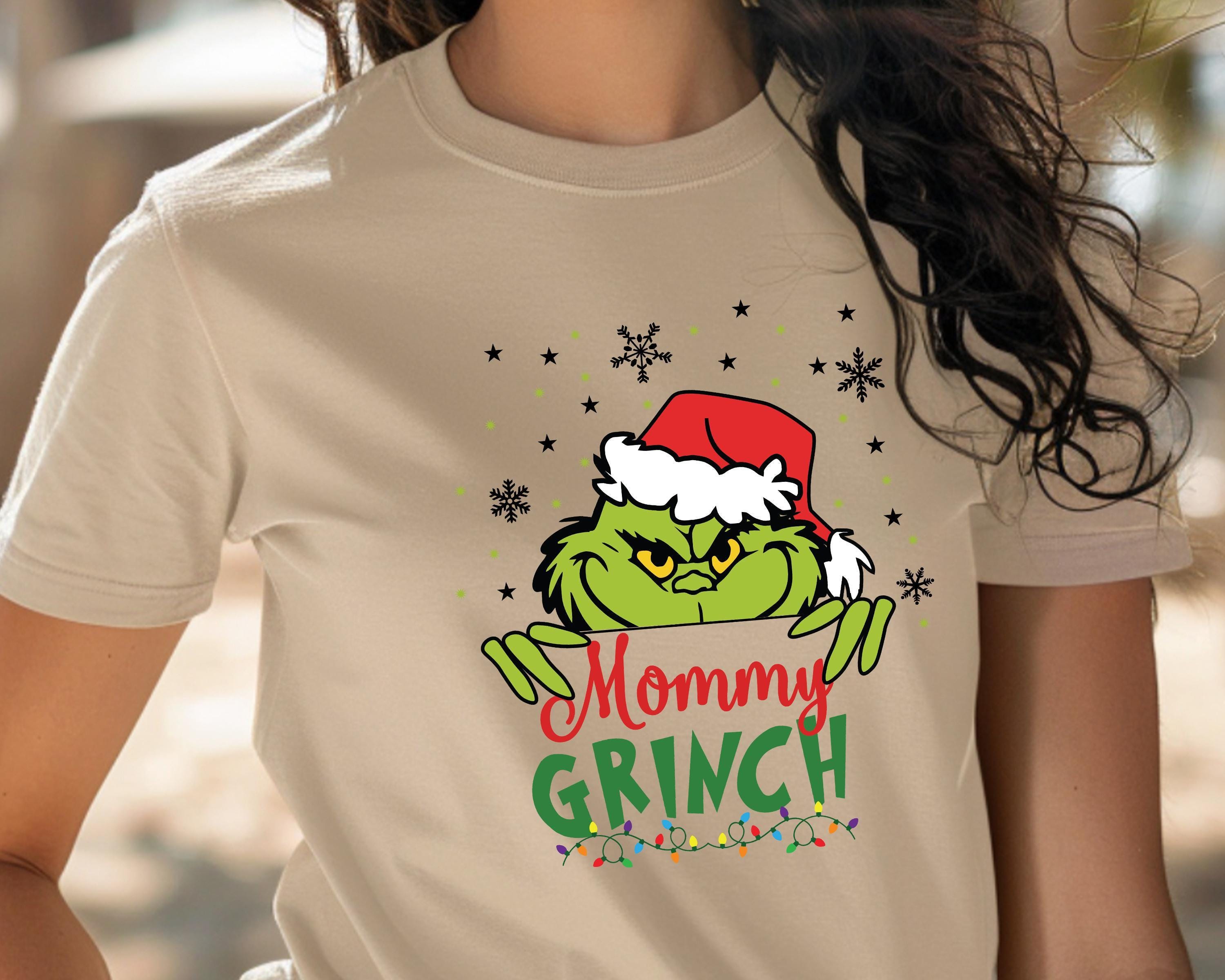 Custom Grinch Family Christmas Matching Dtf Transfer, Personalized ...