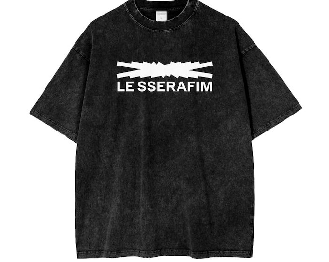 LE SSERAFIM Oversized T-shirt - Etsy