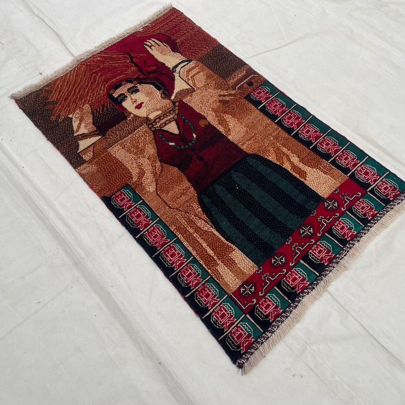 Pictorial Rug - Etsy