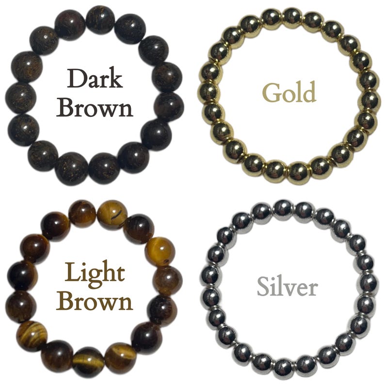 Eye Color Bracelet Set - Etsy