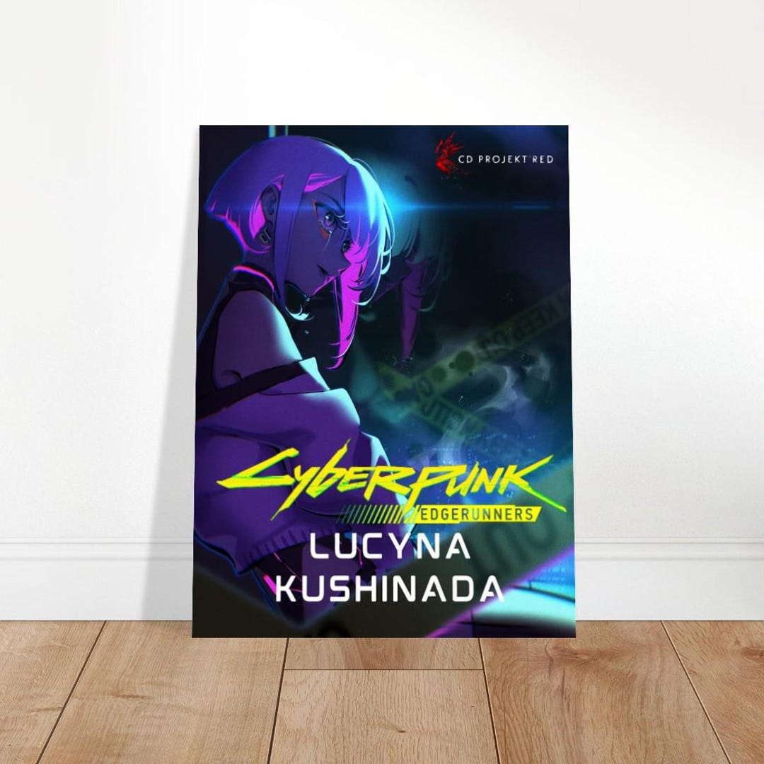 Cyberpunk Anime Poster Cyberpunk Edgerunners Poster Gift for Anime Fan ...