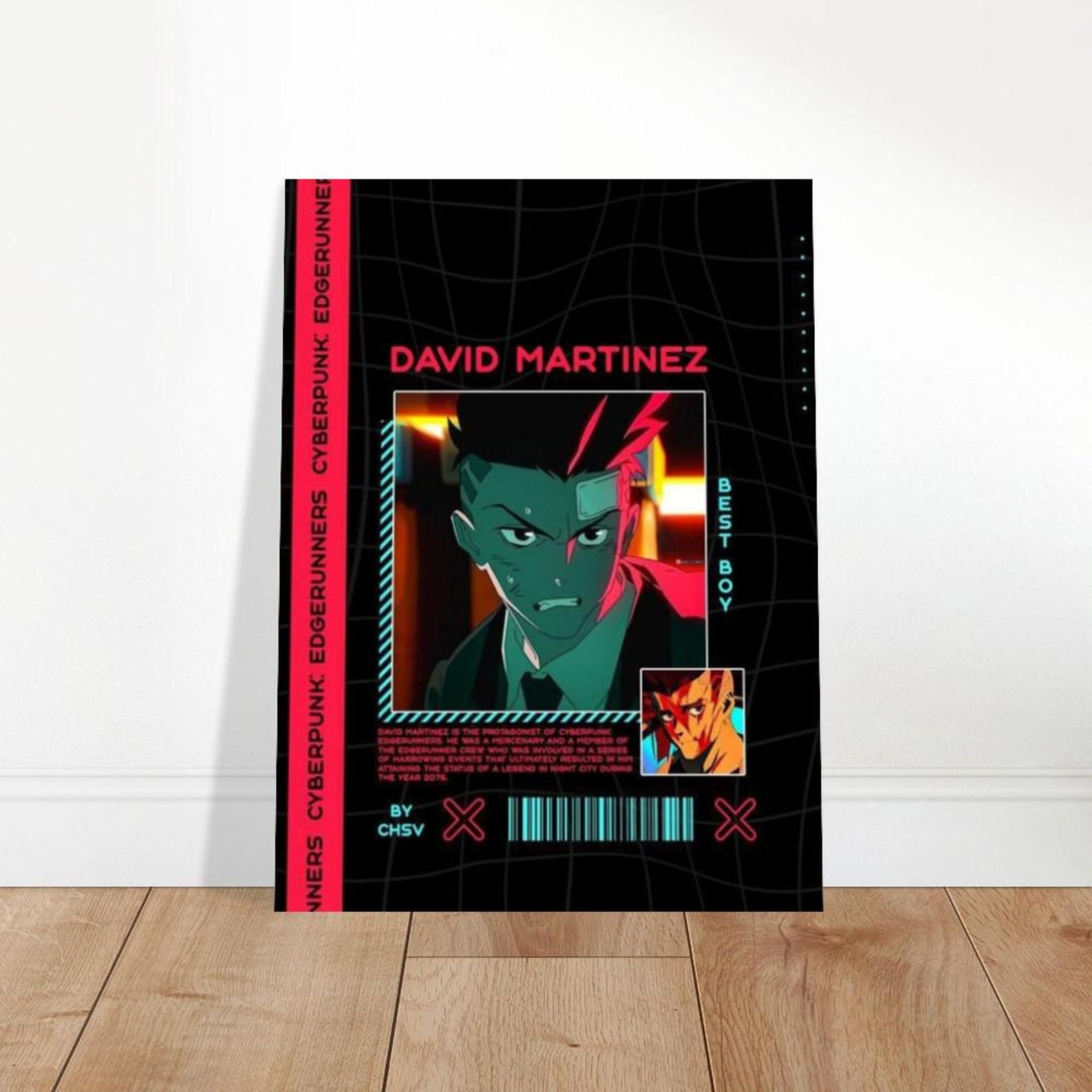 Cyberpunk Anime Poster Cyberpunk Edgerunners Wall Art for Anime Fan ...