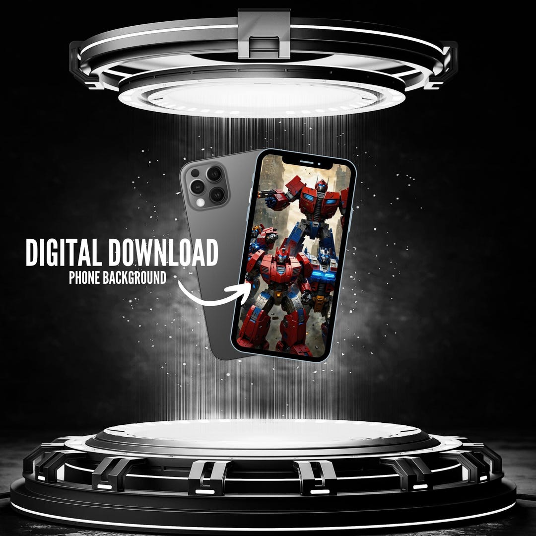Transformers Phone Background, Digital Download - Etsy