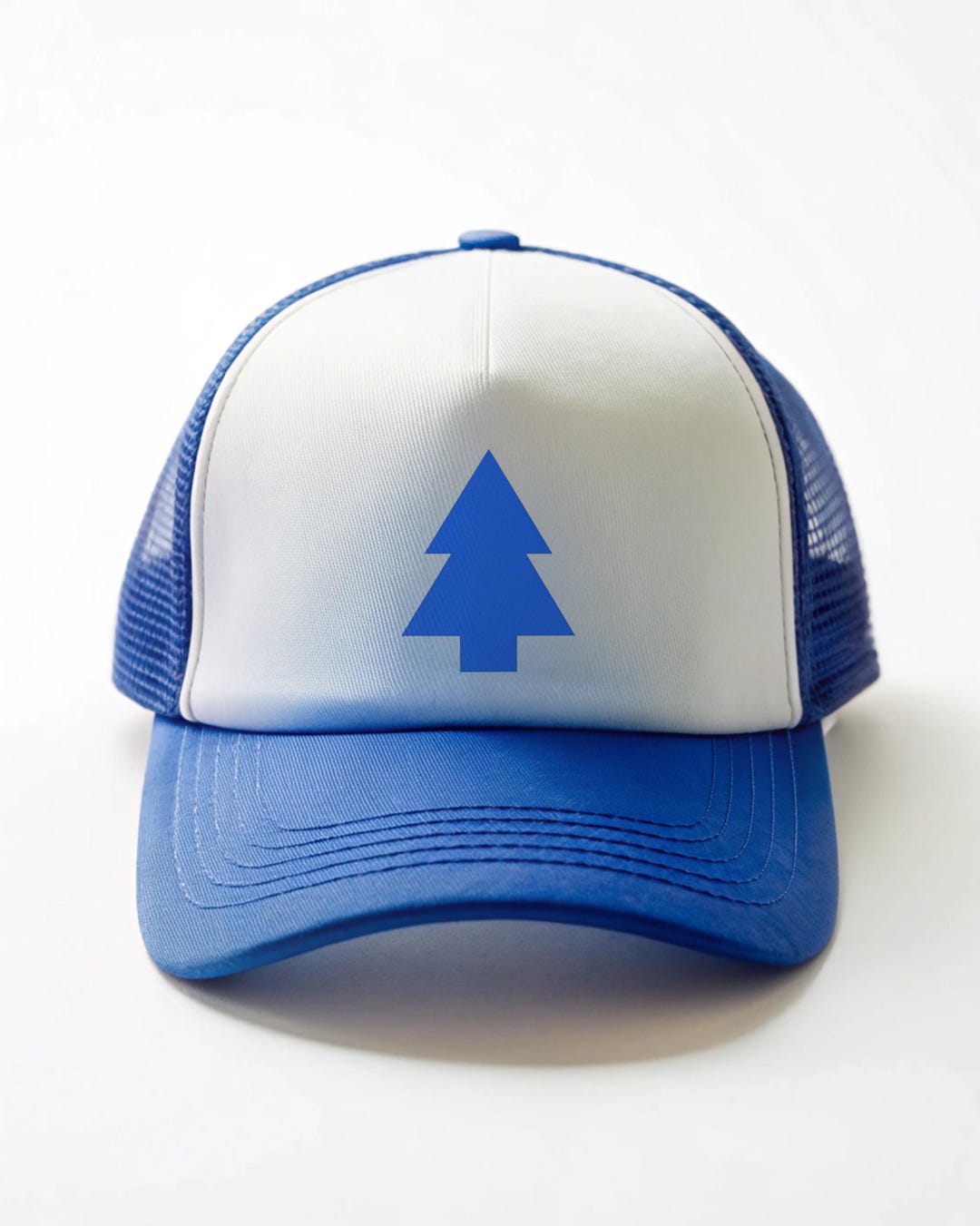 Dipper Pines Cap Iconic Gravity Falls Blue Hat With Pine Tree Logo ...