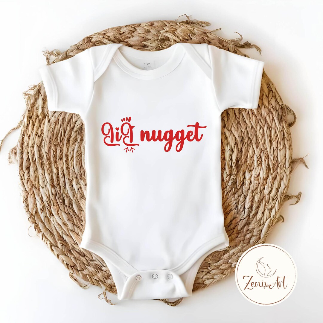 Little Nugget Baby Bodysuit: Funny Infant Outfit - Etsy