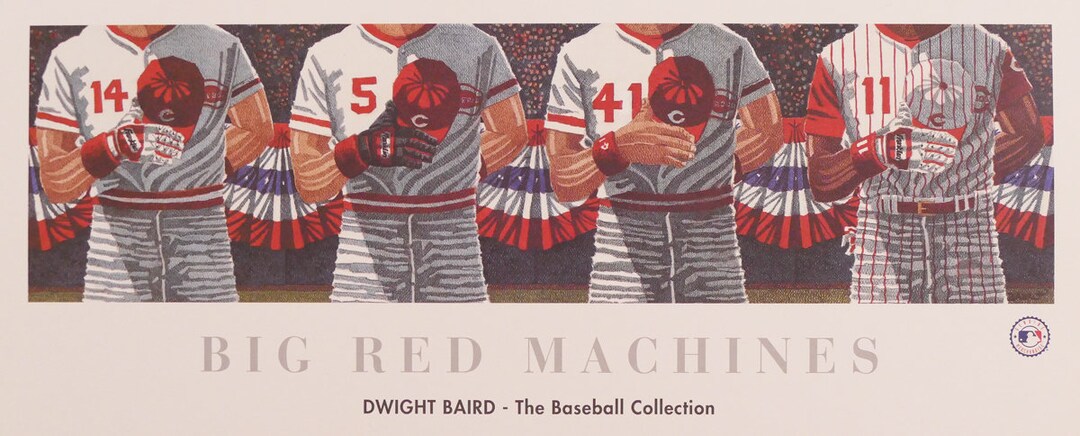 Baseball - Cincinnati Reds - Big Red Machines... - Etsy