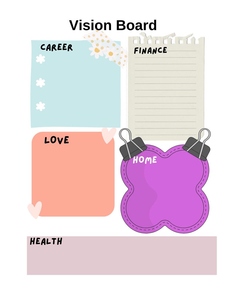 Vision Board Workshop Guide | Step-by-step to Your Dreams Vision Board ...