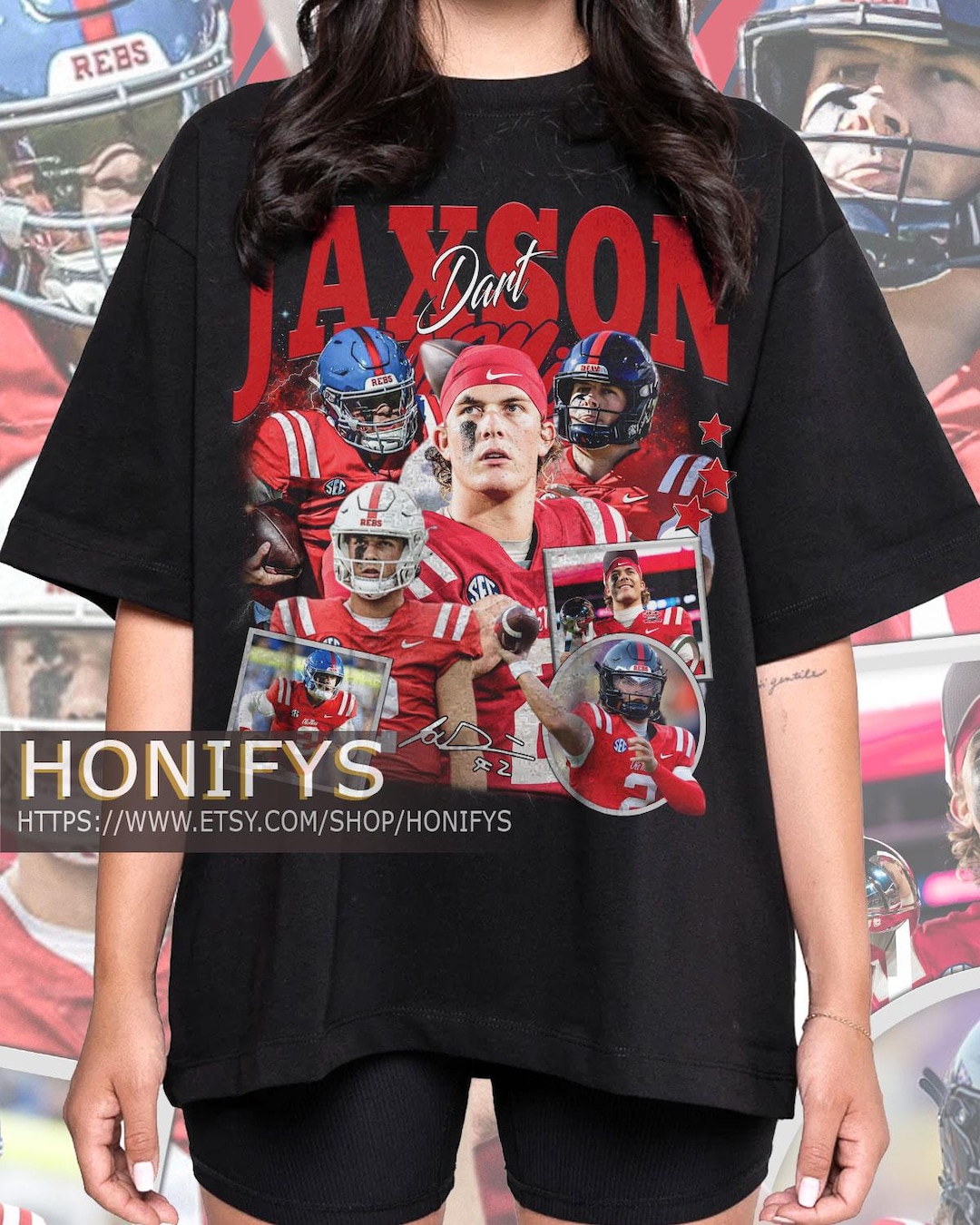 Vintage Jaxson Dart Shirt, Sweatshirt , Football Shirt, Classic 90s Graphic Tee, Unisex, Vintage ...