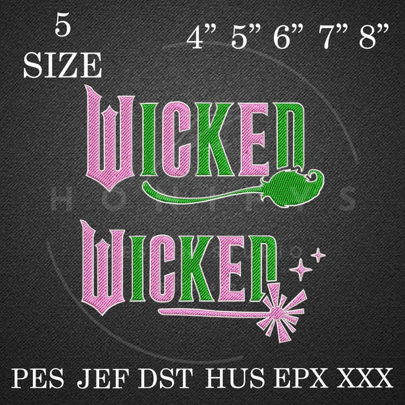 Wicked Embroidery - Etsy