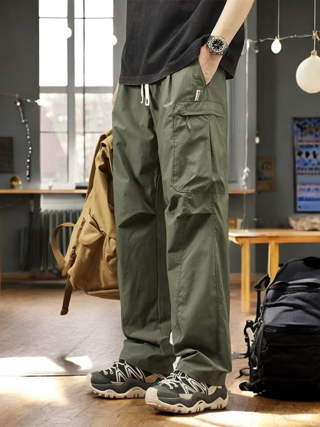 Y2K Style Oversized Mens Pants Retro Vintage Comfort & Trendy Fit - Etsy