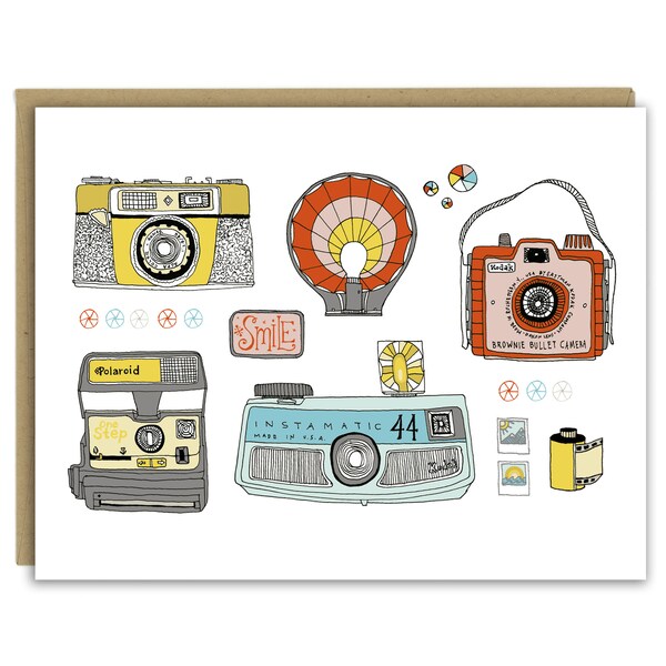 Camera Greeting Card - Etsy