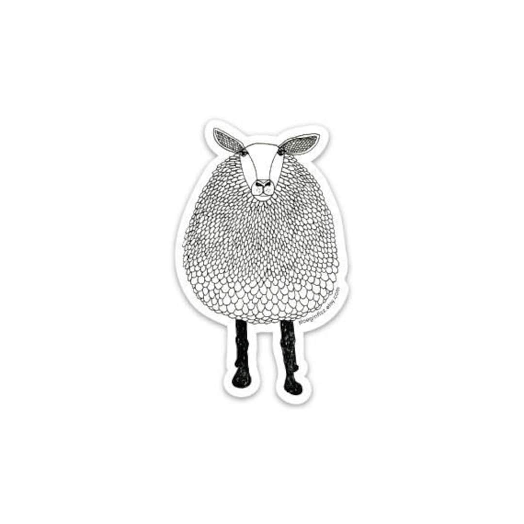 Sheep Sticker - Etsy