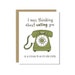Phone Call Greeting Card - Etsy