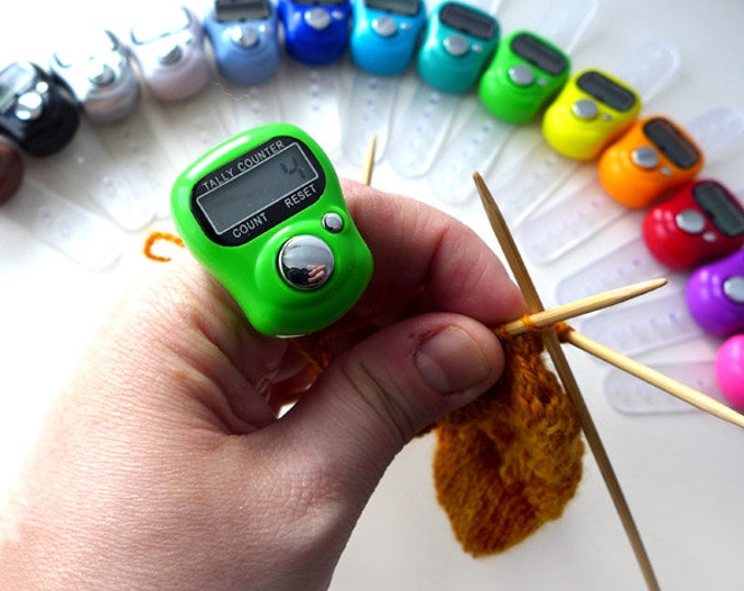 Digital Row Counter - Finger Tally Count With LCD Screen - Hands Free ...