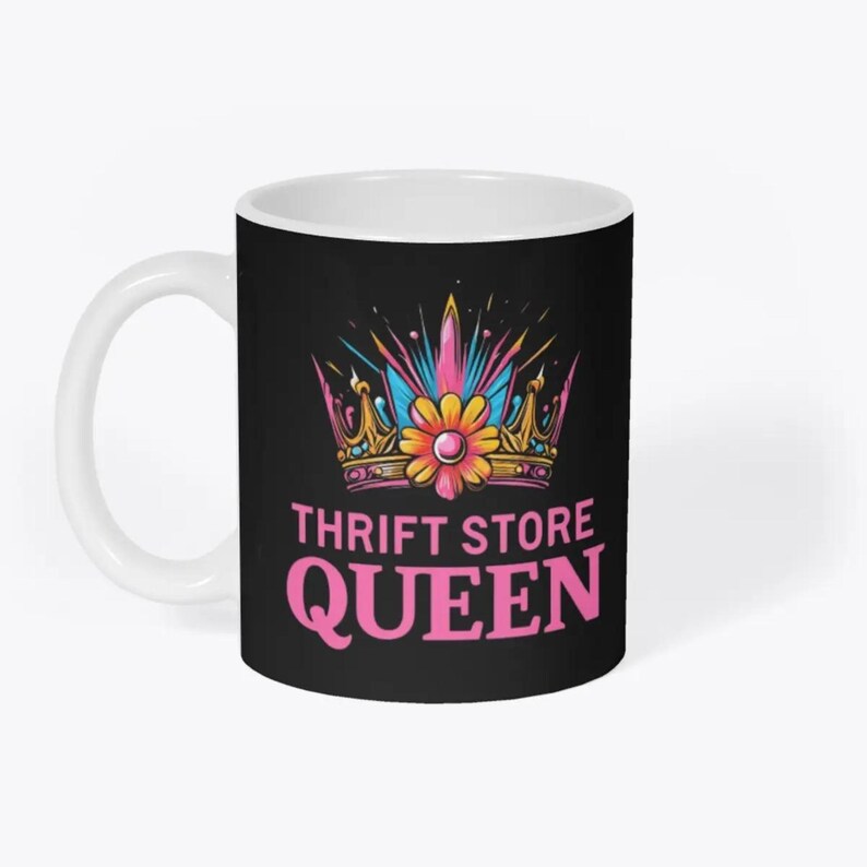 Thrift Store Queen Png Yard Sale Unique Hobby Gift for Her Thrift ...