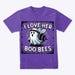 Cute Funny 'I Love Her Boo Bees' Couples Halloween PNG T-shirt Design ...