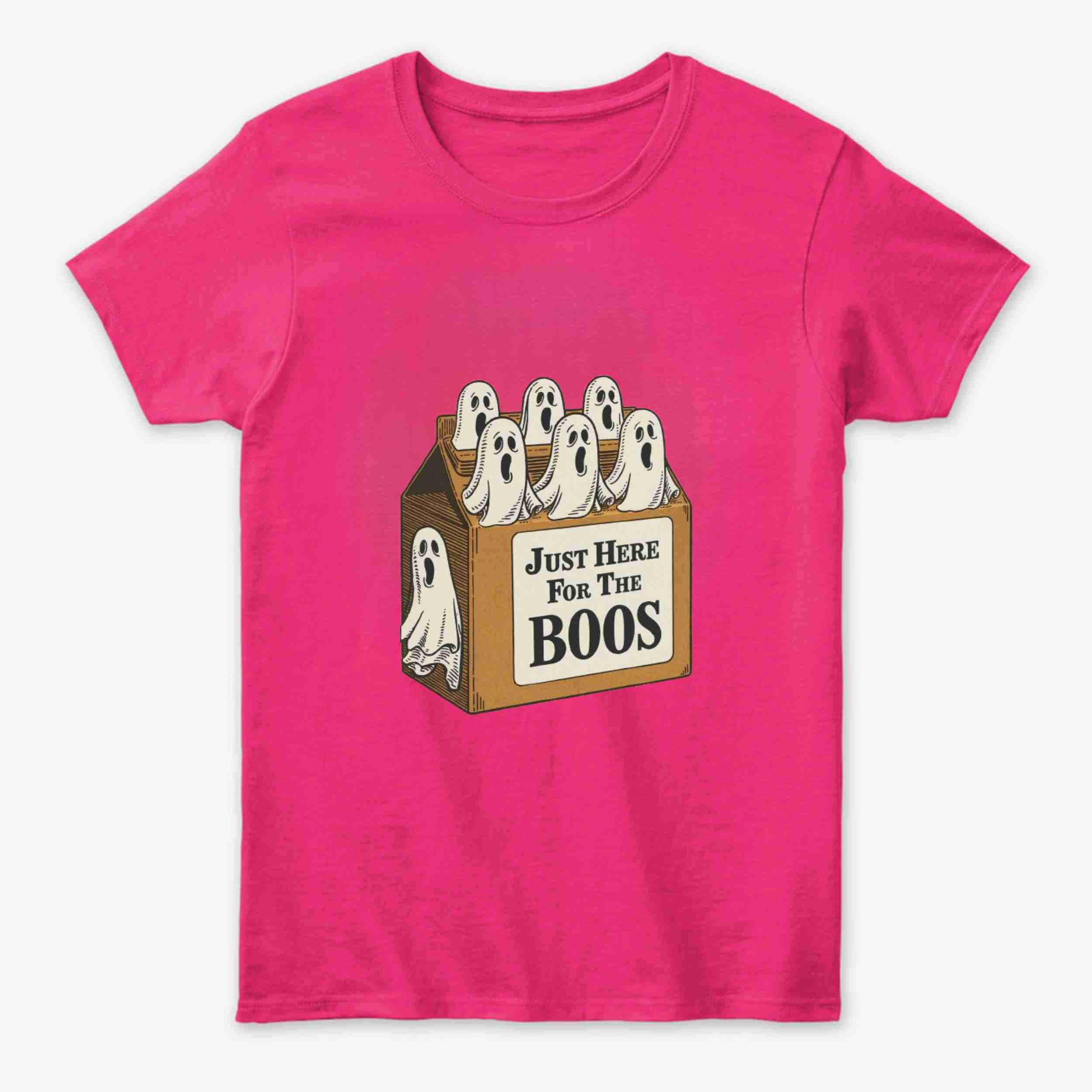 Just Here for the Boos PNG Fun Printable Design for Halloween Parties ...