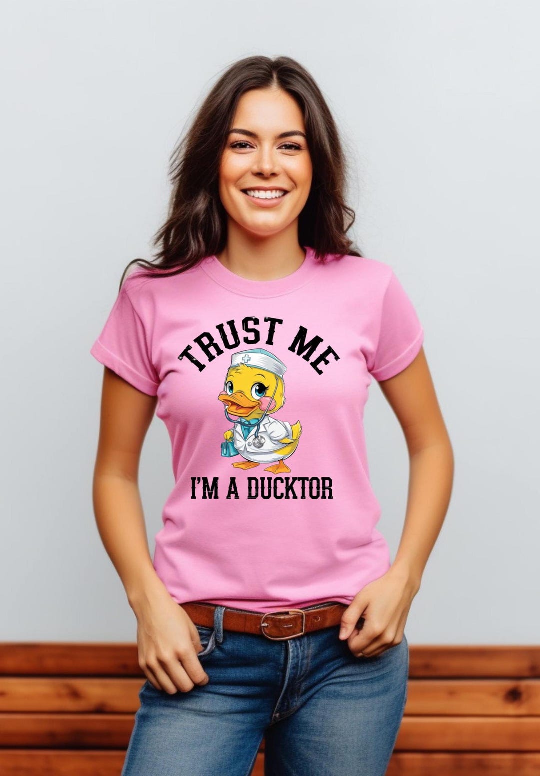 Trust Me I'm a Ducktor Funny Duck Png,duck Doctor,great Gift Idea,trust ...