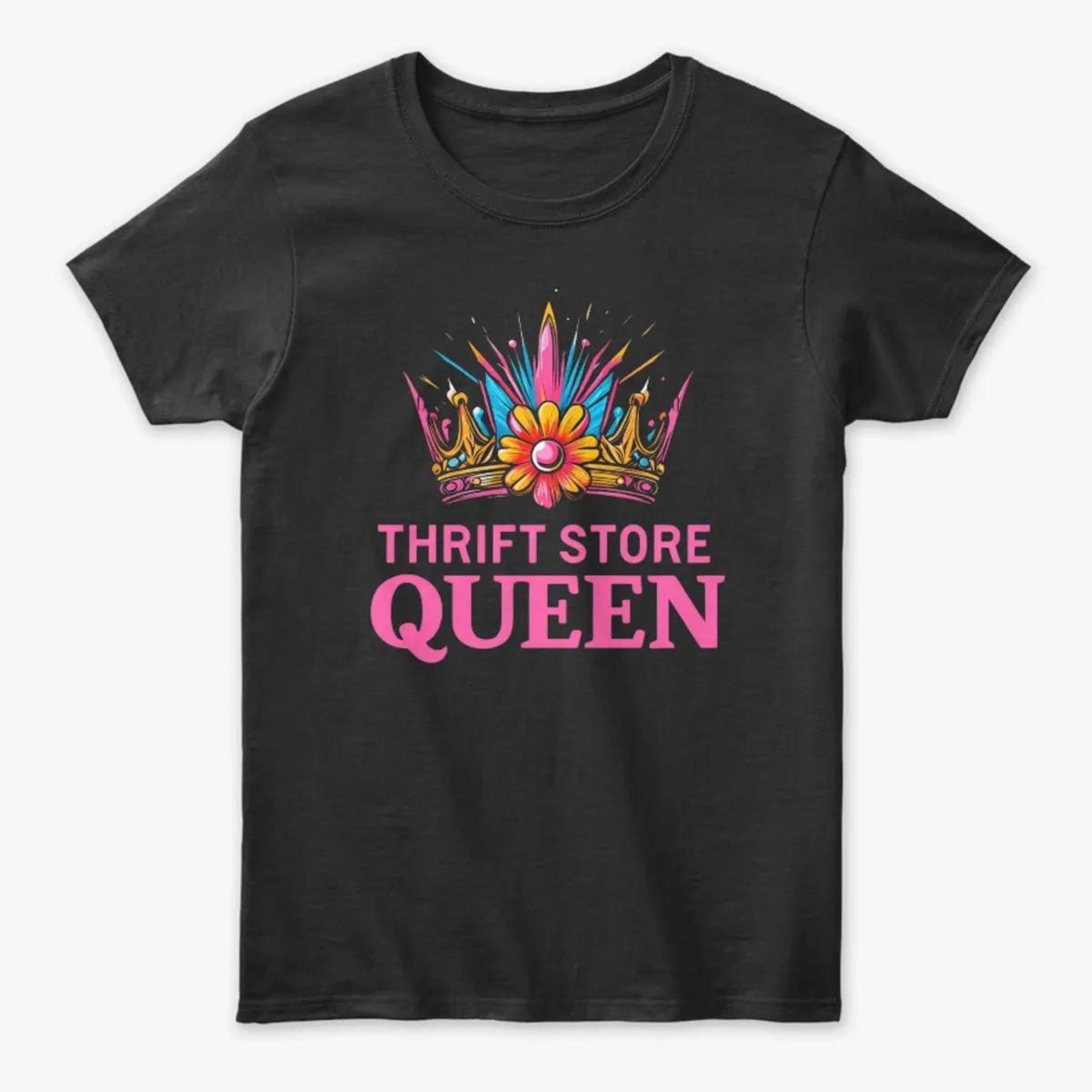Thrift Store Queen Png Yard Sale Unique Hobby Gift for Her Thrift ...