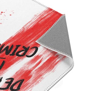 Bloody Definitely Not A Crime Scene Area Rug - Etsy