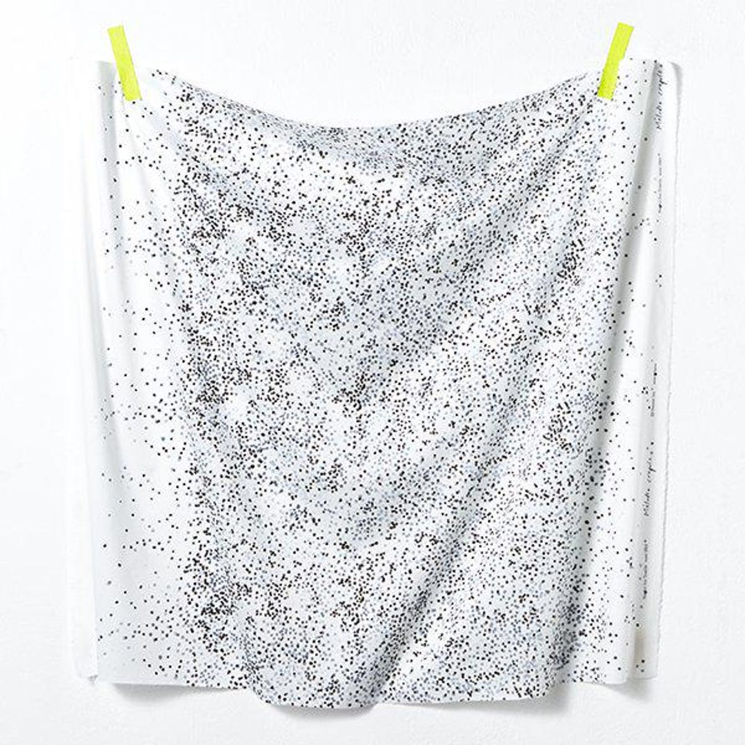 Nani Iro - Melodie Croquis White - Cotton Sateen - Etsy