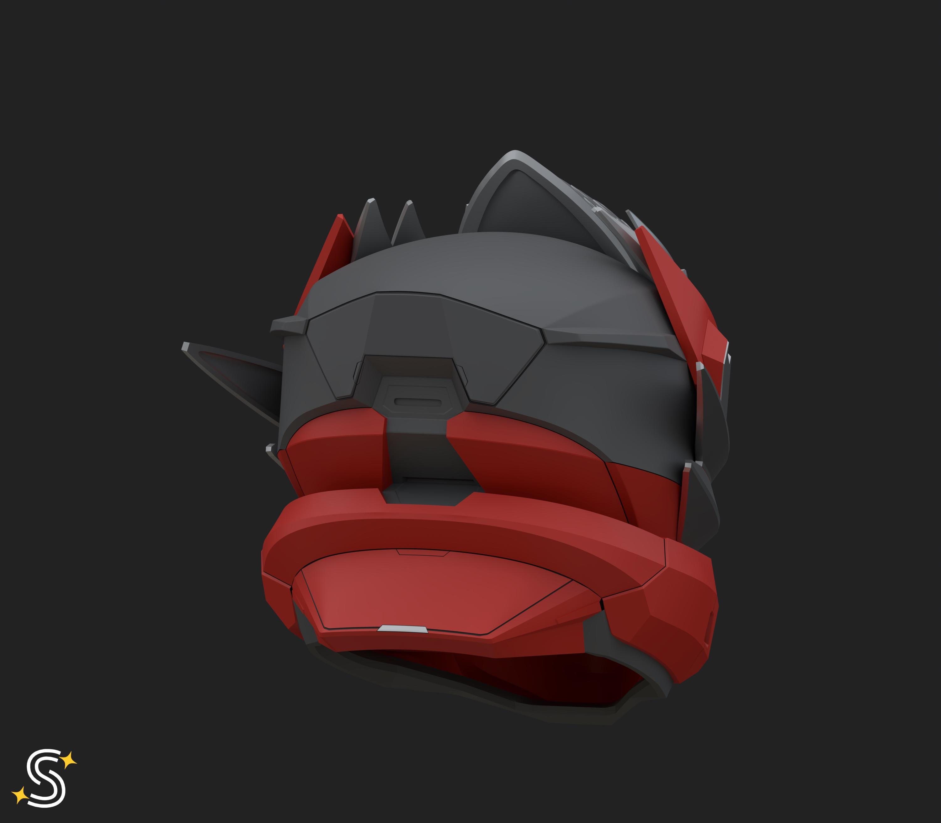 Halo Infinite Hayabusa Helmet STL | 3D Printer Files - Etsy