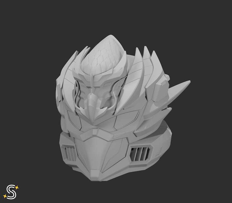 Halo Infinite Hayabusa Helmet STL | 3D Printer Files - Etsy